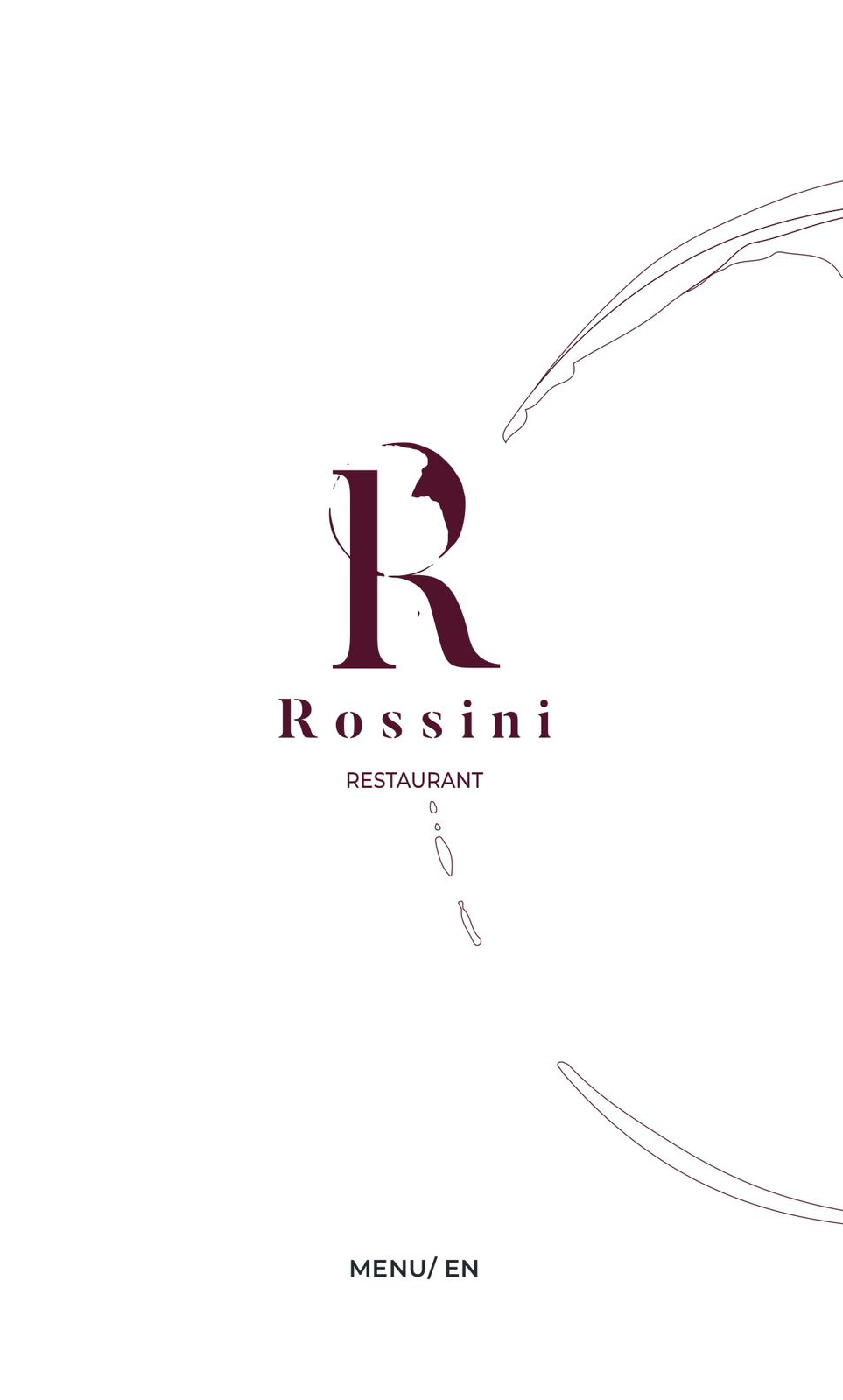 Rossini Menu – Rossini Restaurant